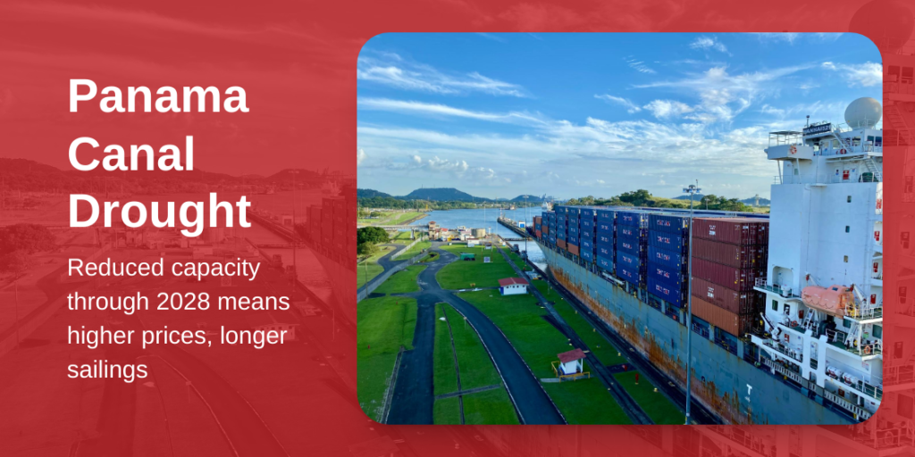 Severe Drought Causes Panama Canal Delays - Canaan Group