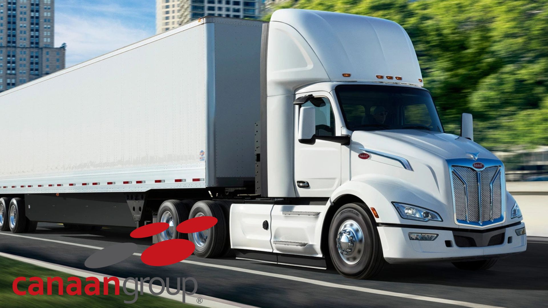 Canaan Group Drives Into the Future with First-Ever Peterbilt 579EV ...